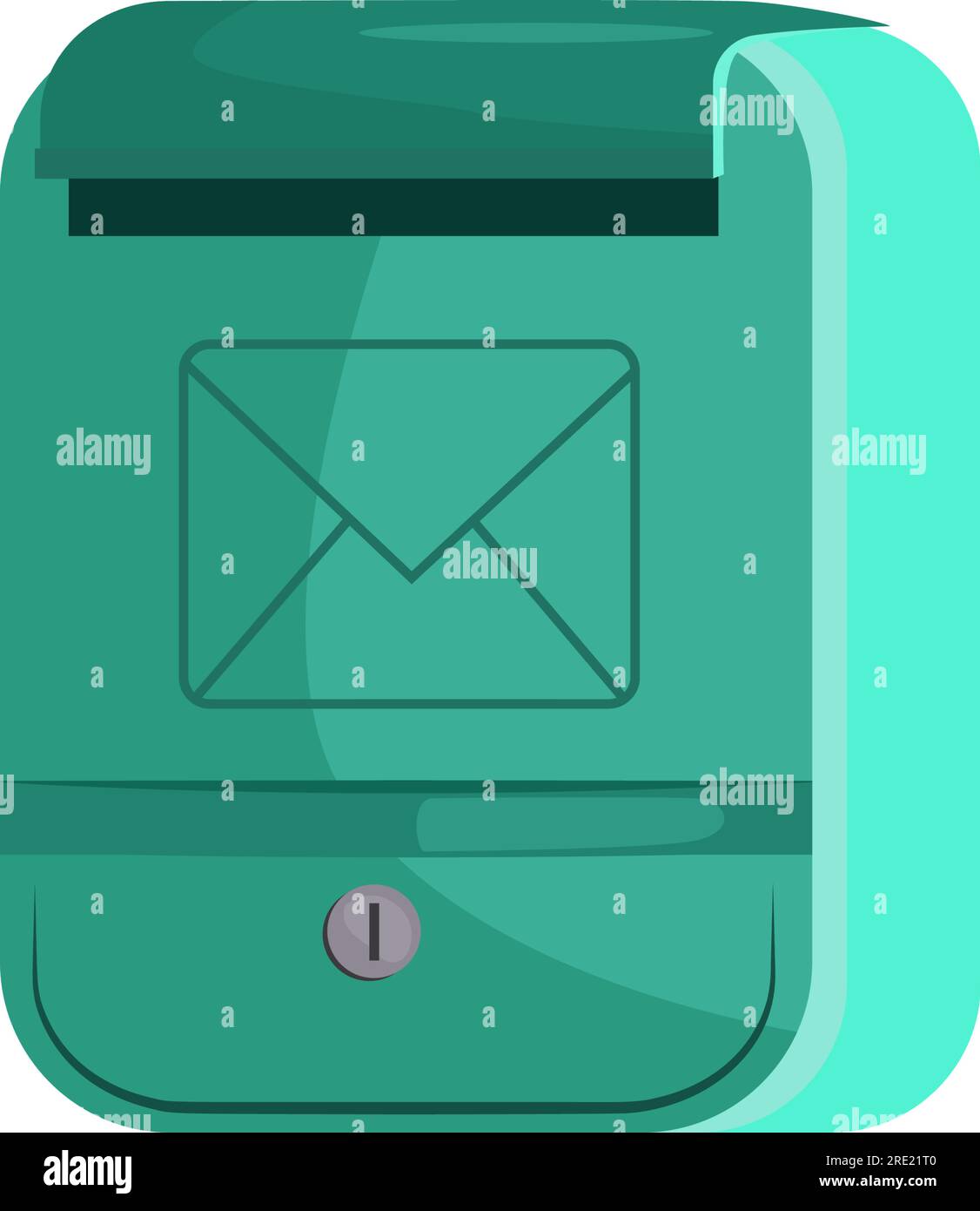 Mailbox door Stock Vector Images - Alamy