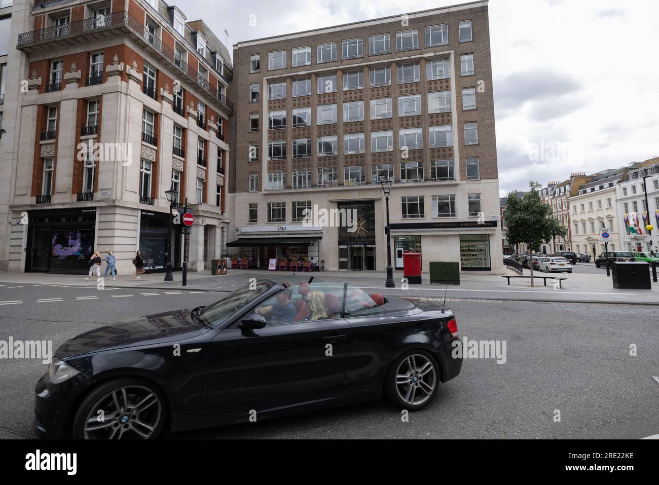 Vogue House, Home to the British Vogue magazine in London, the iconic 7 ...