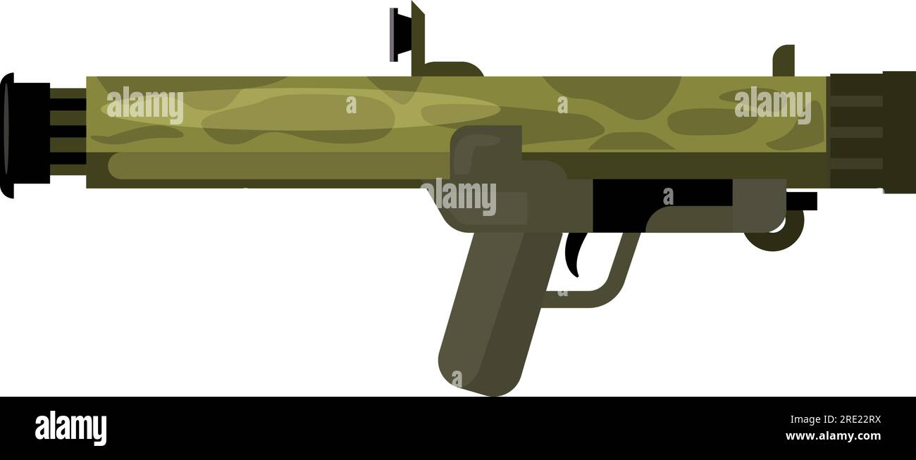 Grenade launcher illustration Stock Vector Image & Art - Alamy
