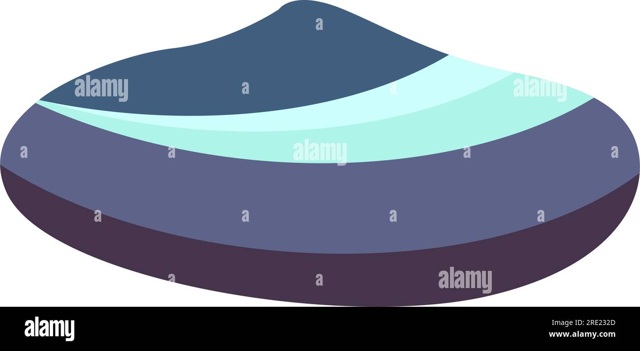 Dark blue sea shell illustration Stock Vector Image & Art - Alamy