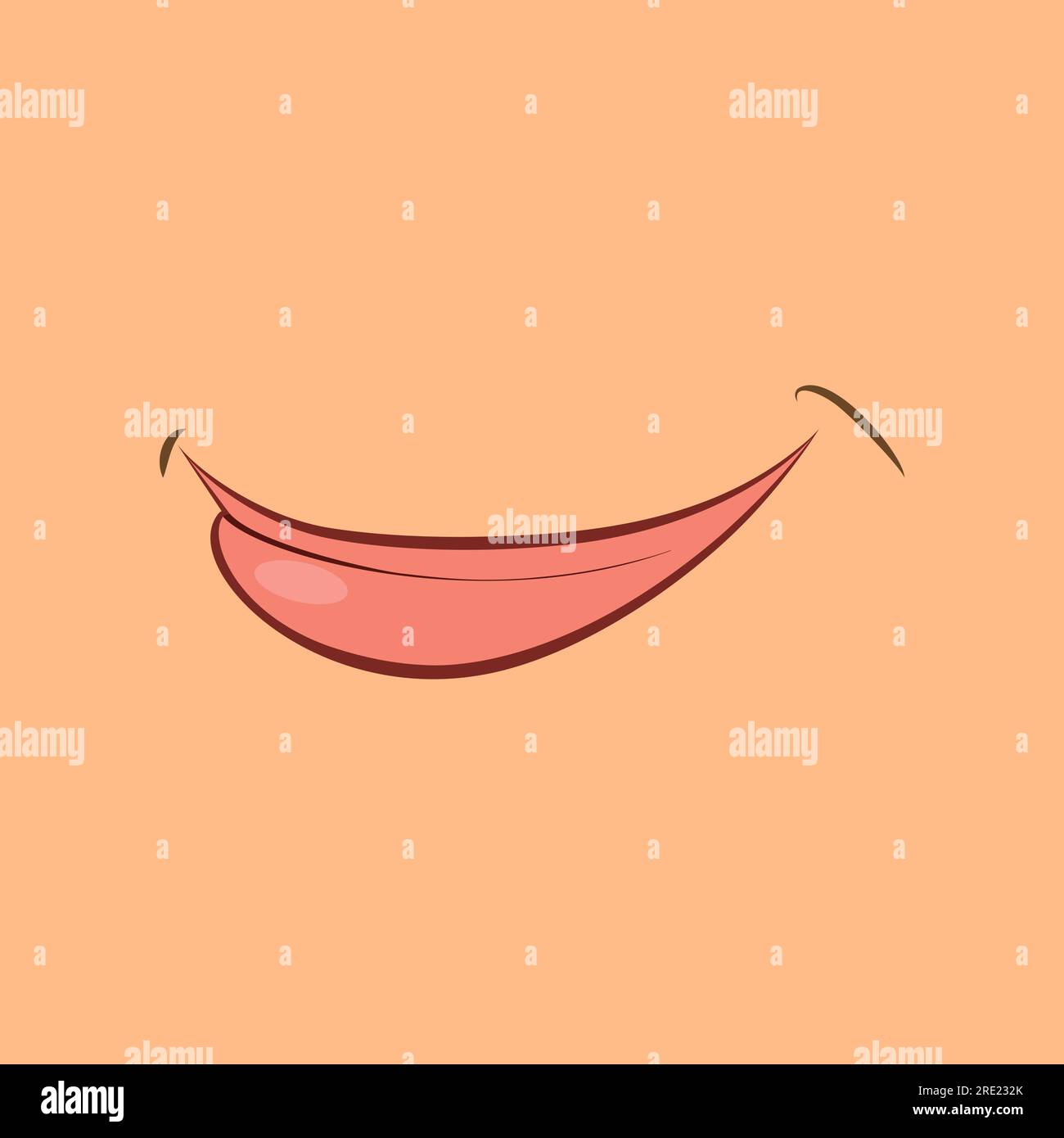 Male grin illustration Stock Vector Image & Art - Alamy