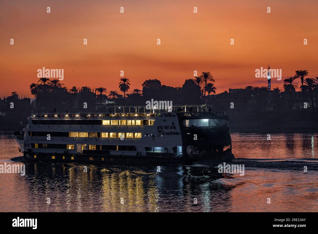 Egypt river nile cruise hi-res stock photography and images - Alamy