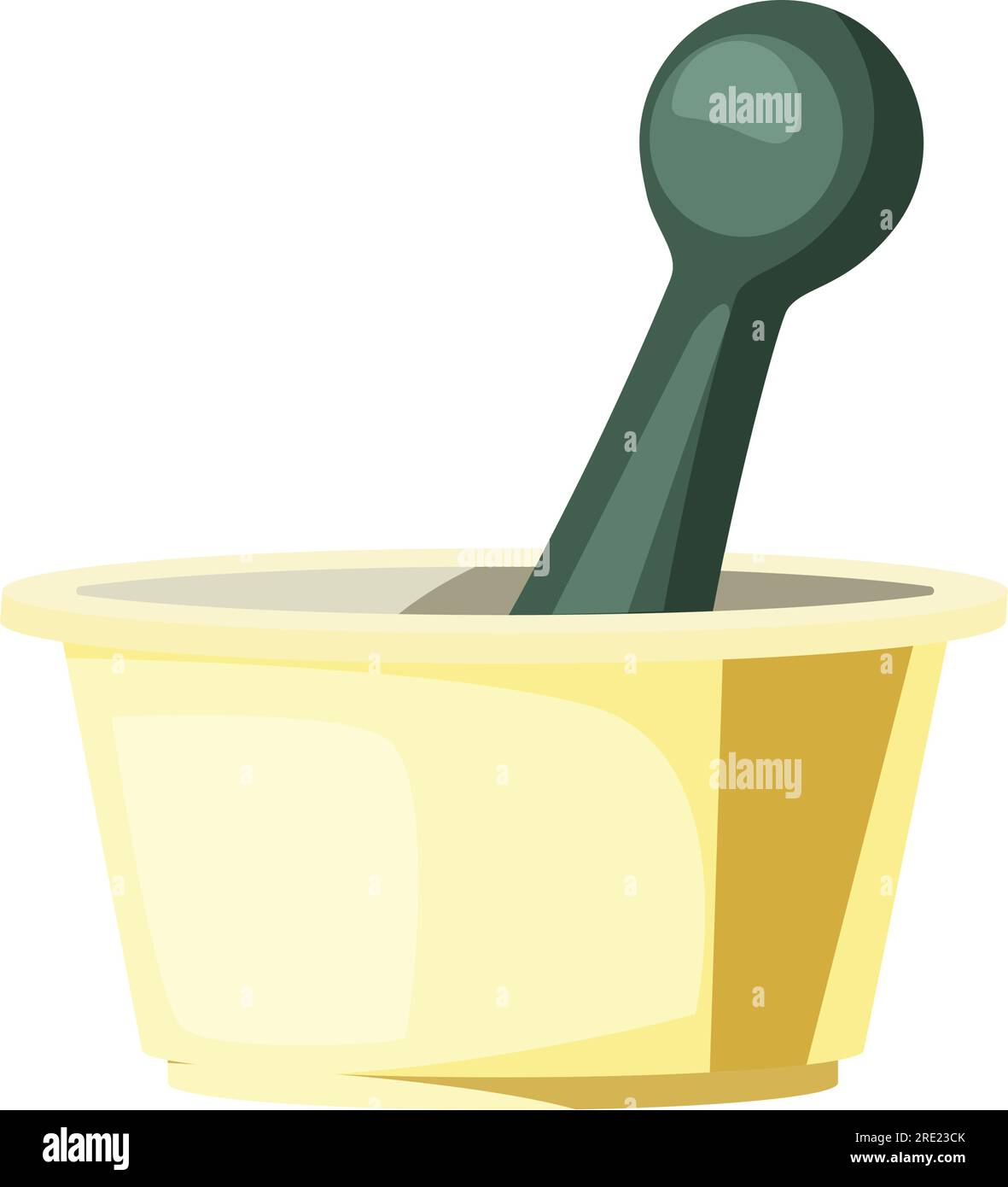 Mortar grinding tool Stock Vector Images - Alamy