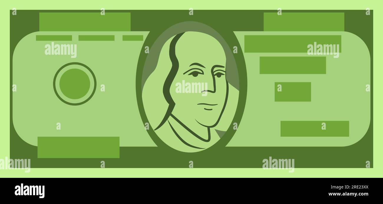 Single dollar banknote vector Stock Vector Image & Art - Alamy