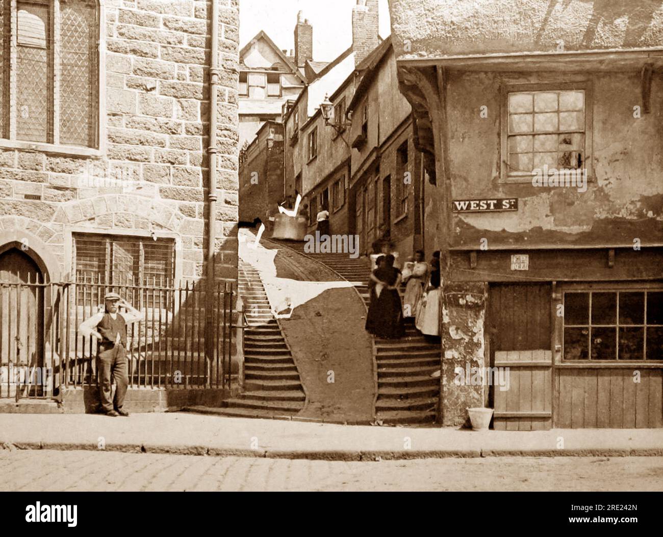 Stepcote hill exeter hi-res stock photography and images - Alamy