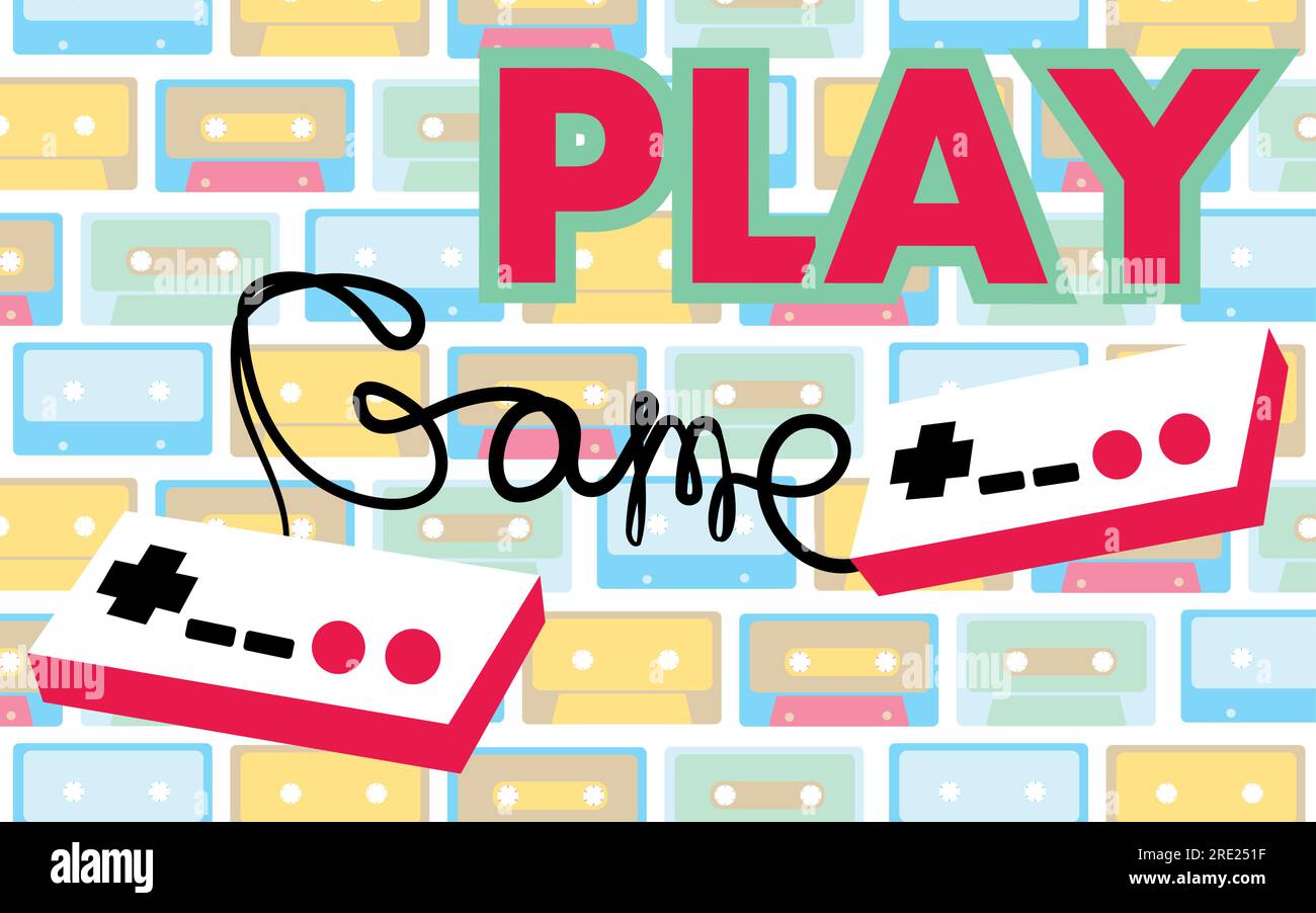 70s games Stock Vector Images - Alamy