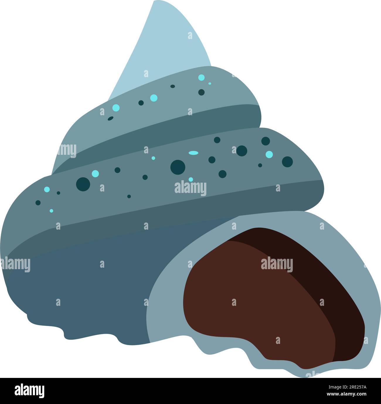 Conch shell horn Stock Vector Images - Alamy