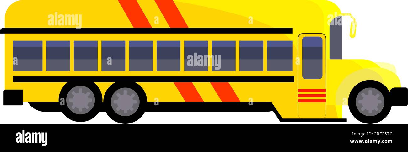 School bus illustration Stock Vector Image & Art - Alamy