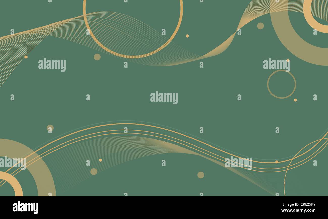 Wavy and circle background. Pattern for booklets, leaflets Stock Vector ...