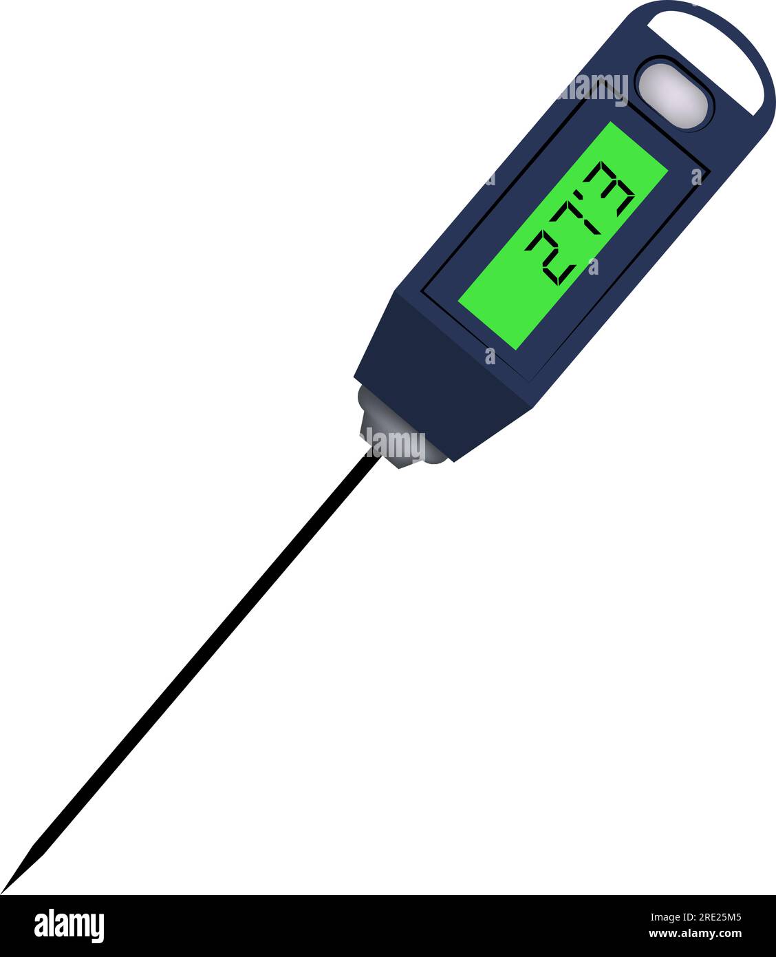 Thermometer probe Stock Vector Images - Alamy