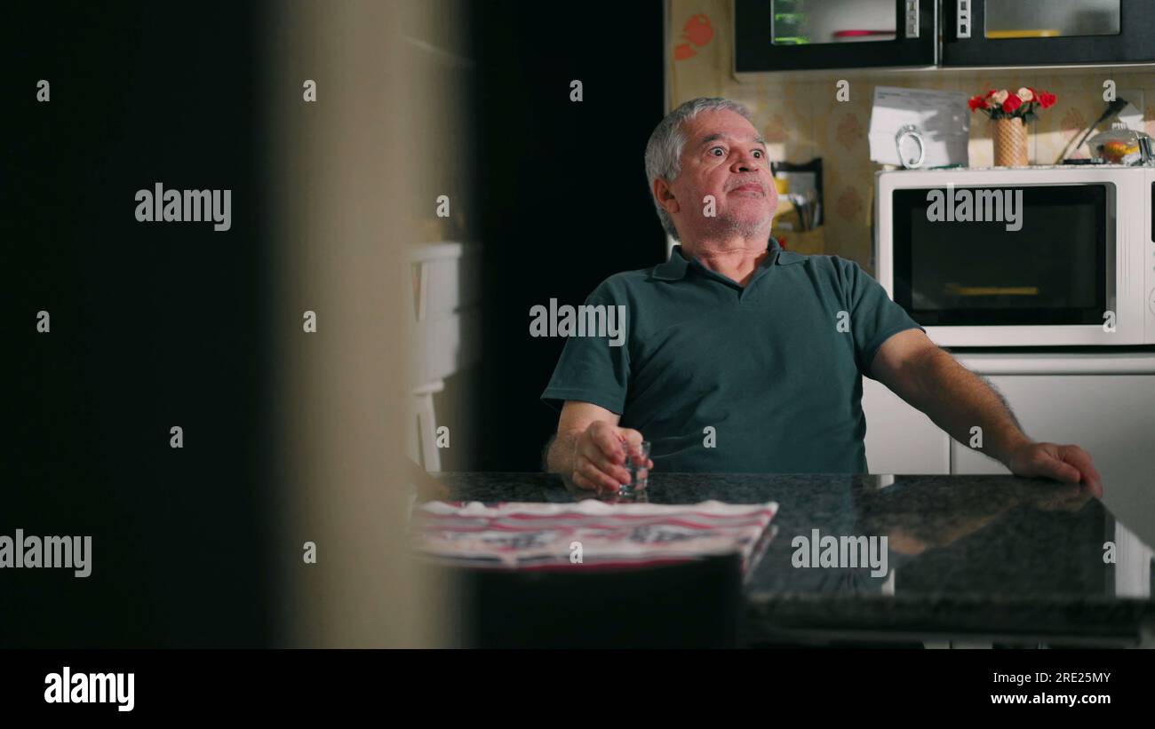 Alcoholism elderly drunk hi-res stock photography and images - Alamy