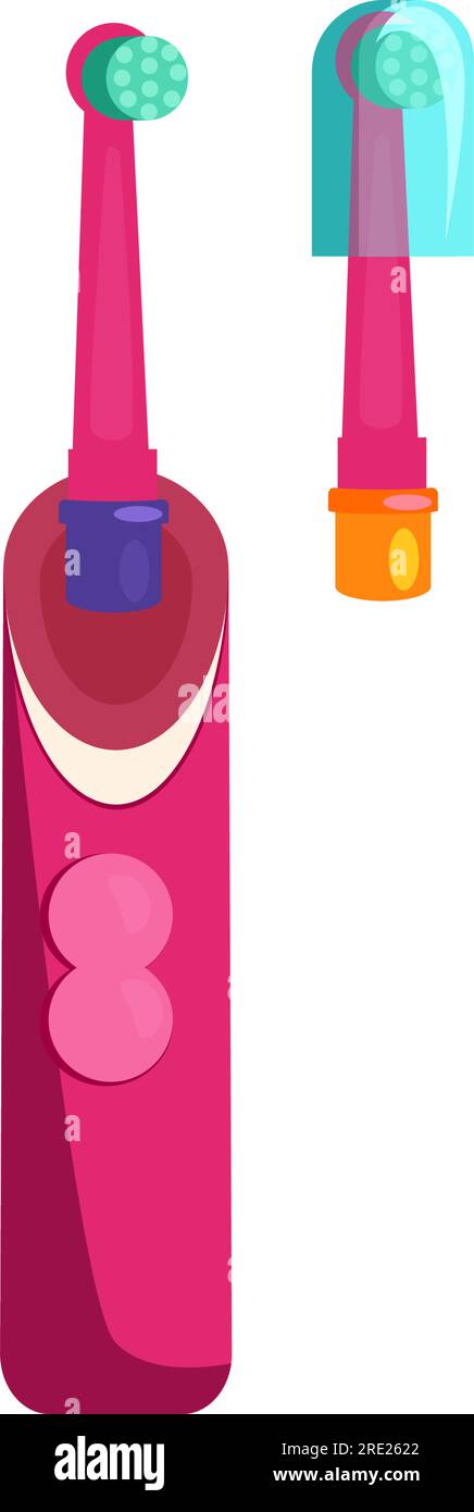 Electrical toothbrush illustration Stock Vector Image & Art - Alamy