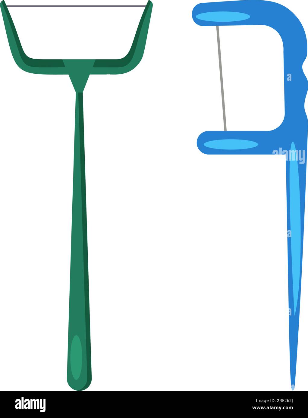 Dental floss illustration Stock Vector Image & Art - Alamy