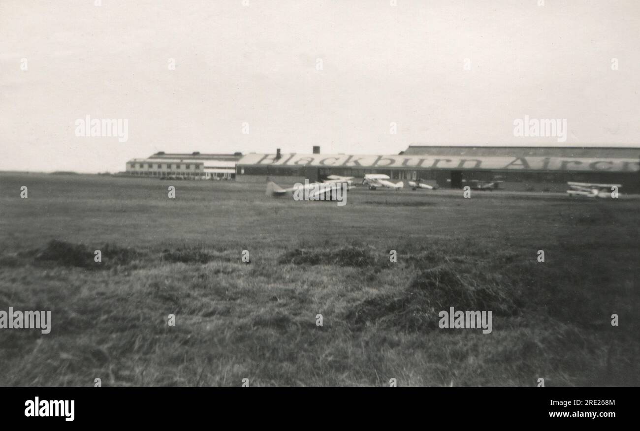 Brough, East Yorkshire. c.1938 – A photograph of the Blackburn Aircraft ...