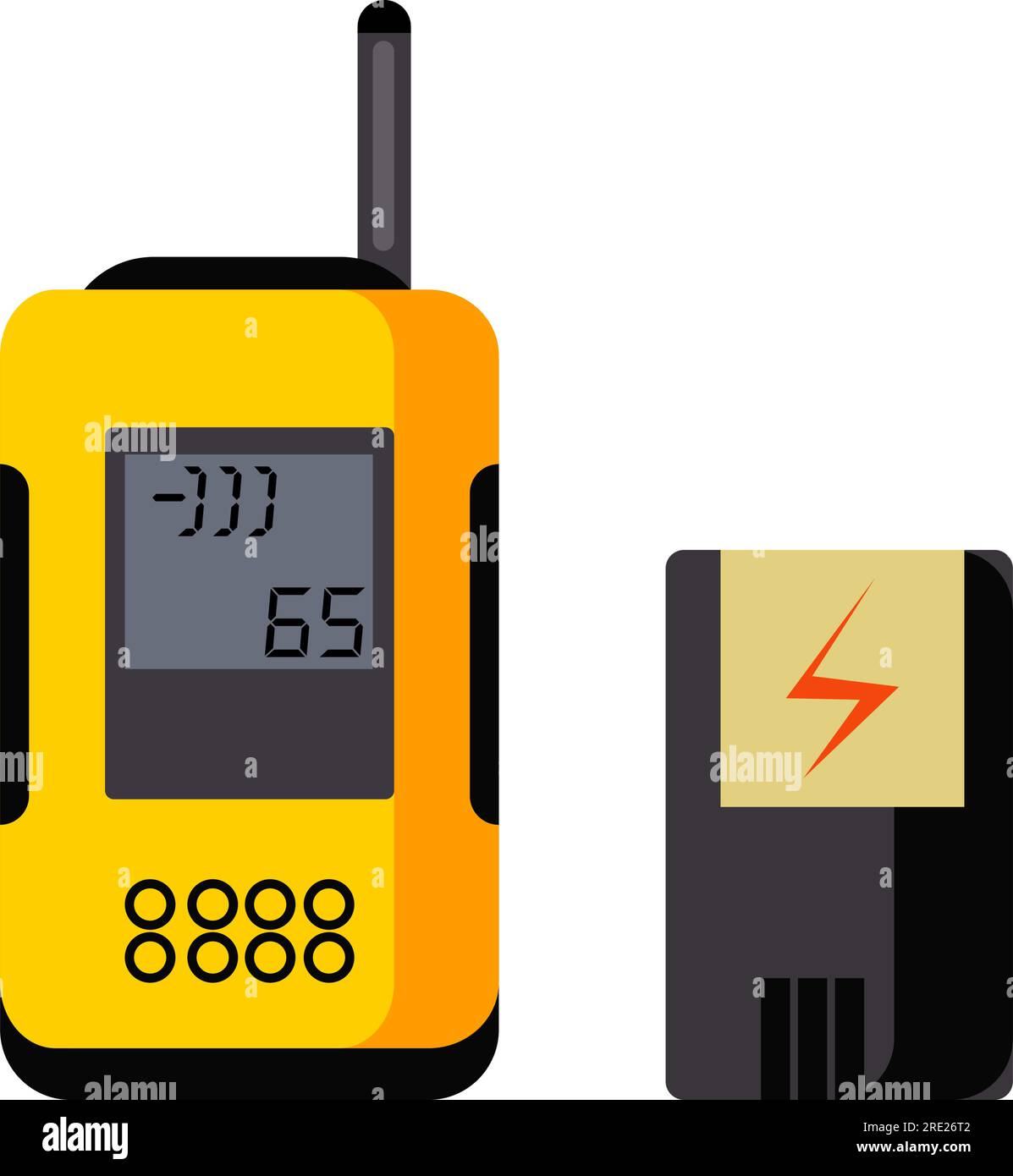 Transmitter icon cartoon hi-res stock photography and images - Alamy