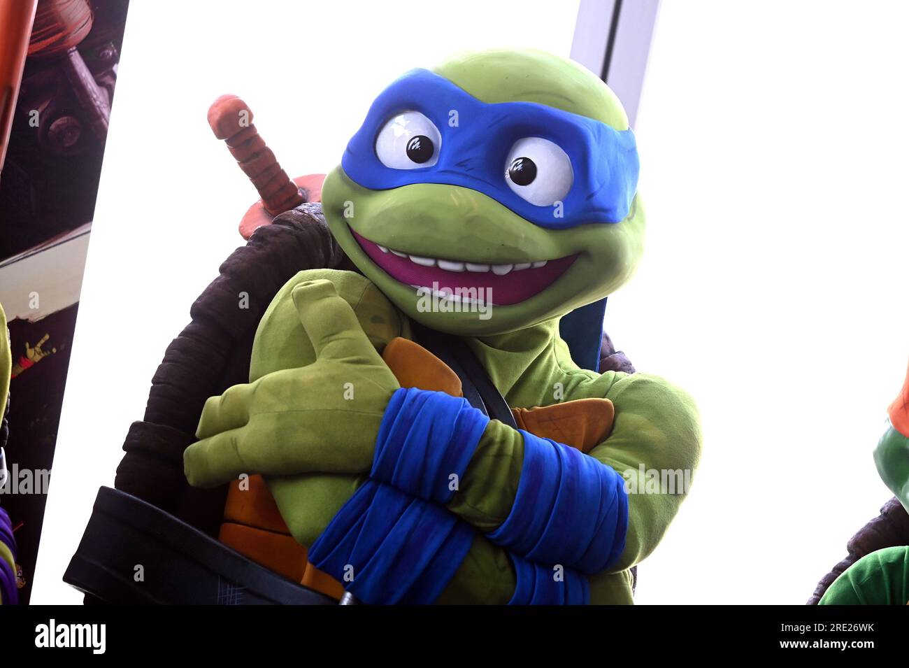 New York, USA. 24th July, 2023. Comic book and movie characters the ...