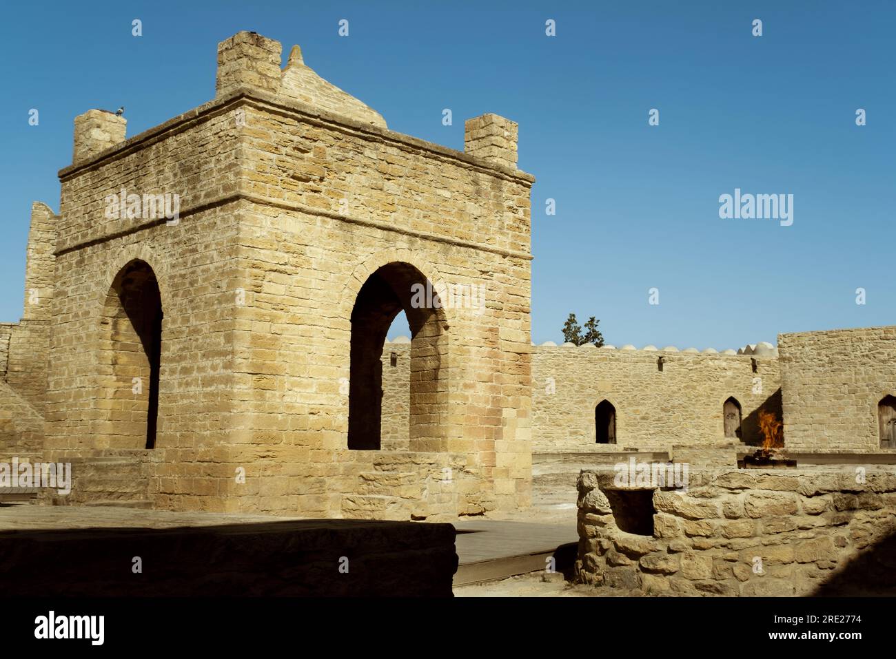 Baku, Azerbaijan - June 27, 2023: An architectural photograph of the ...