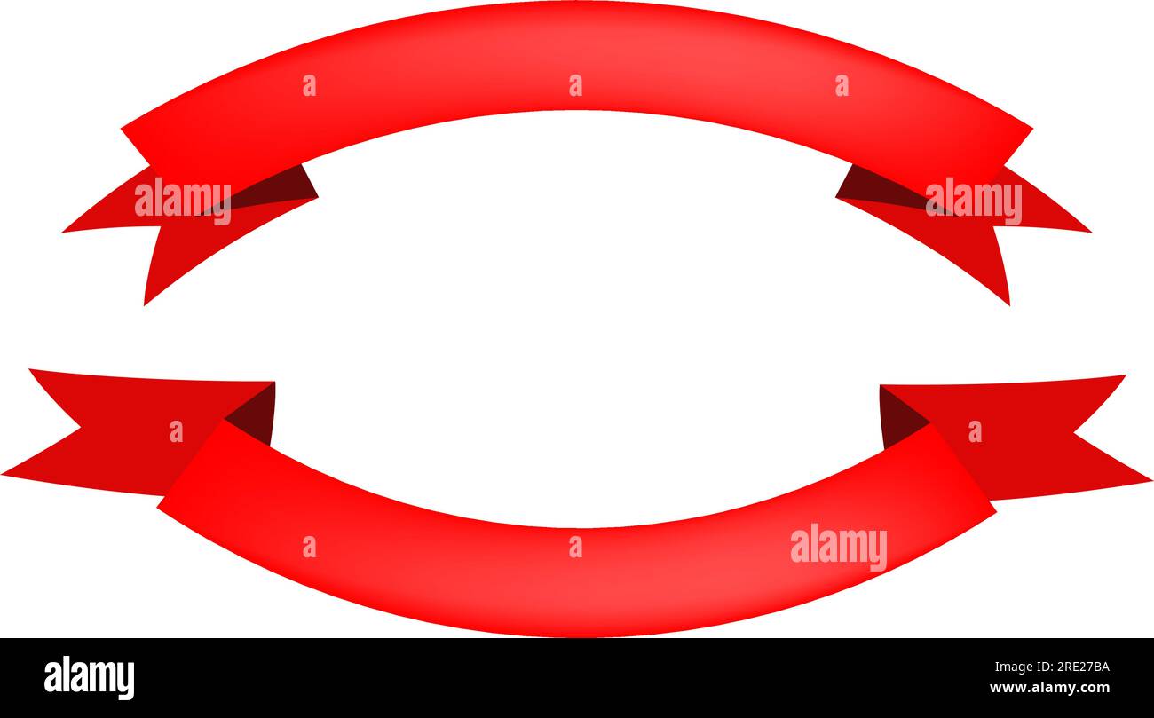 Semicircular banners Stock Vector Images - Alamy