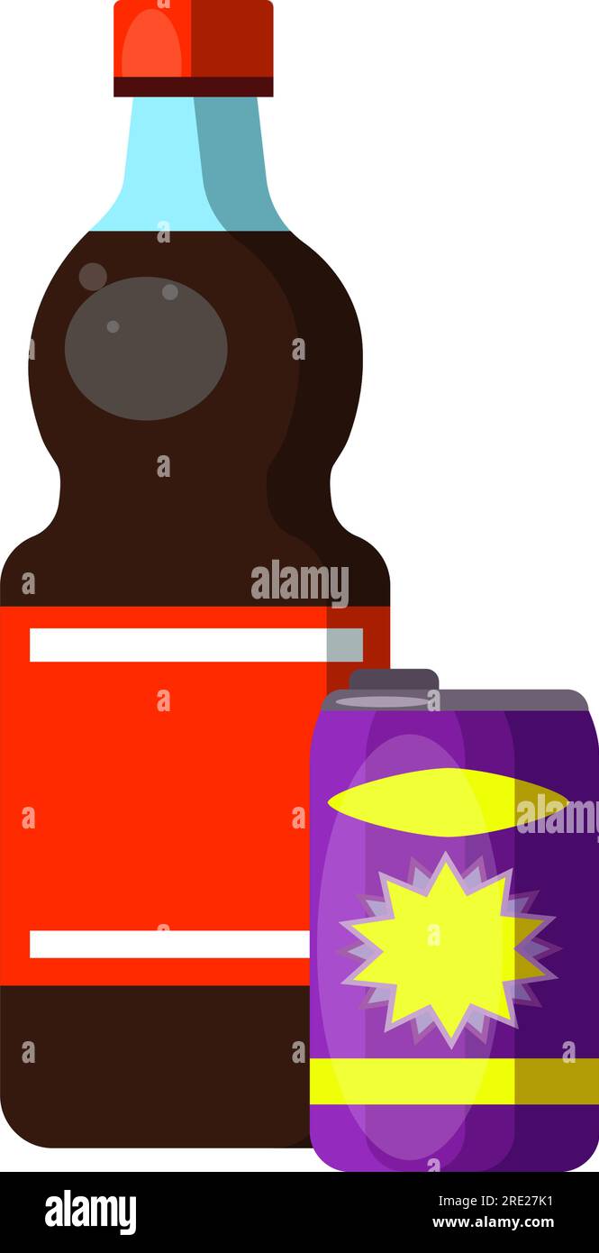 Cola and soda drinks Stock Vector Image & Art - Alamy