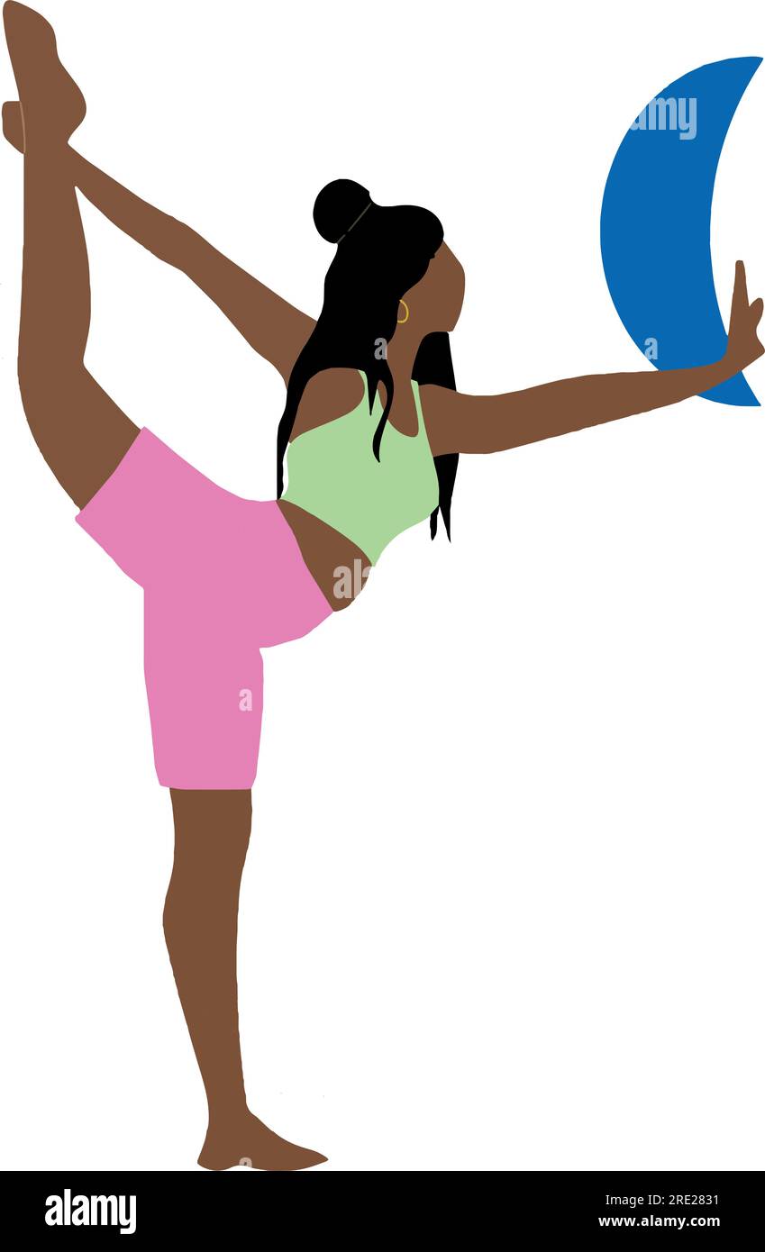 The moon woman Stock Vector Images - Alamy