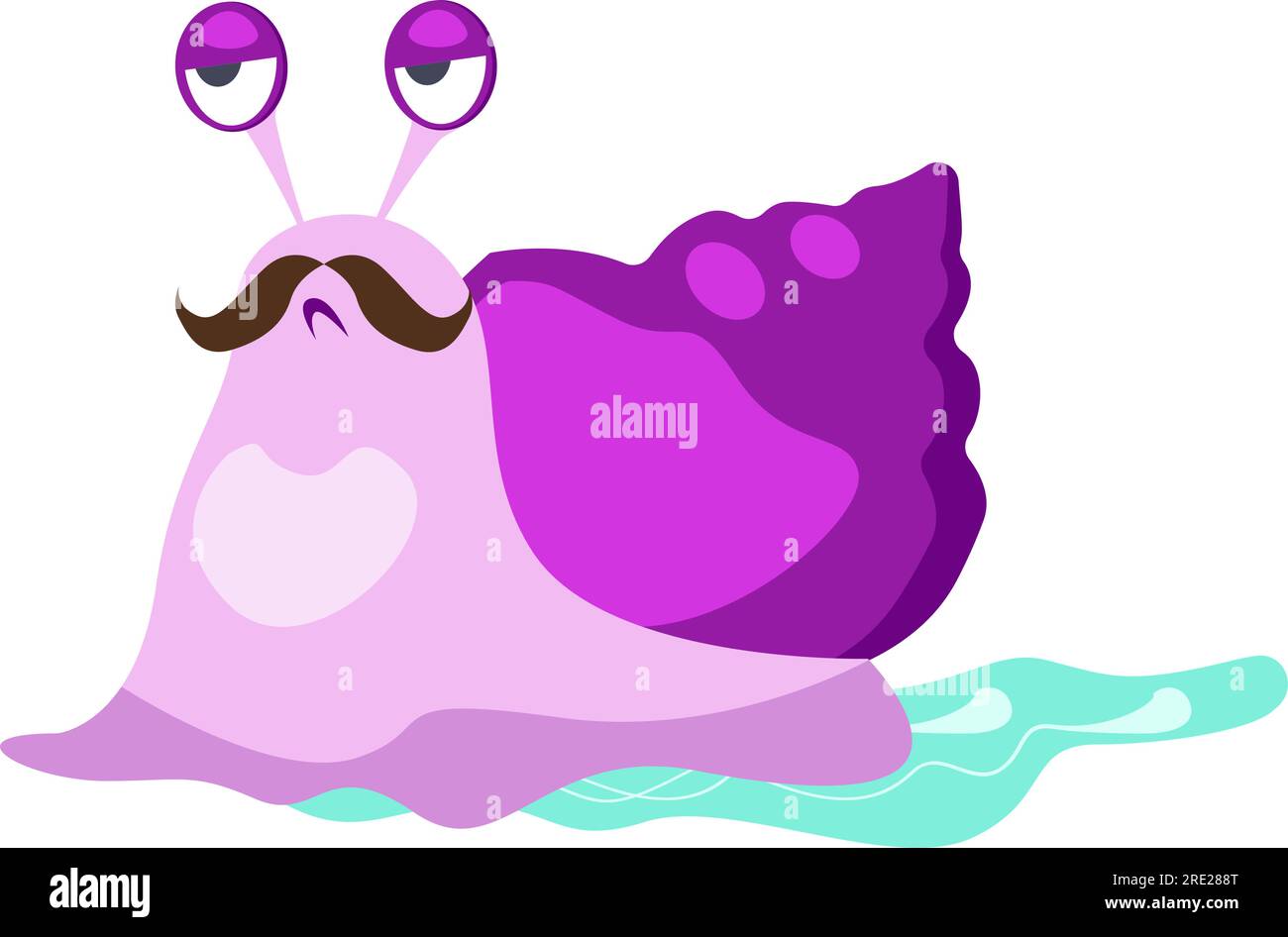 Purple sea slug Stock Vector Images - Alamy