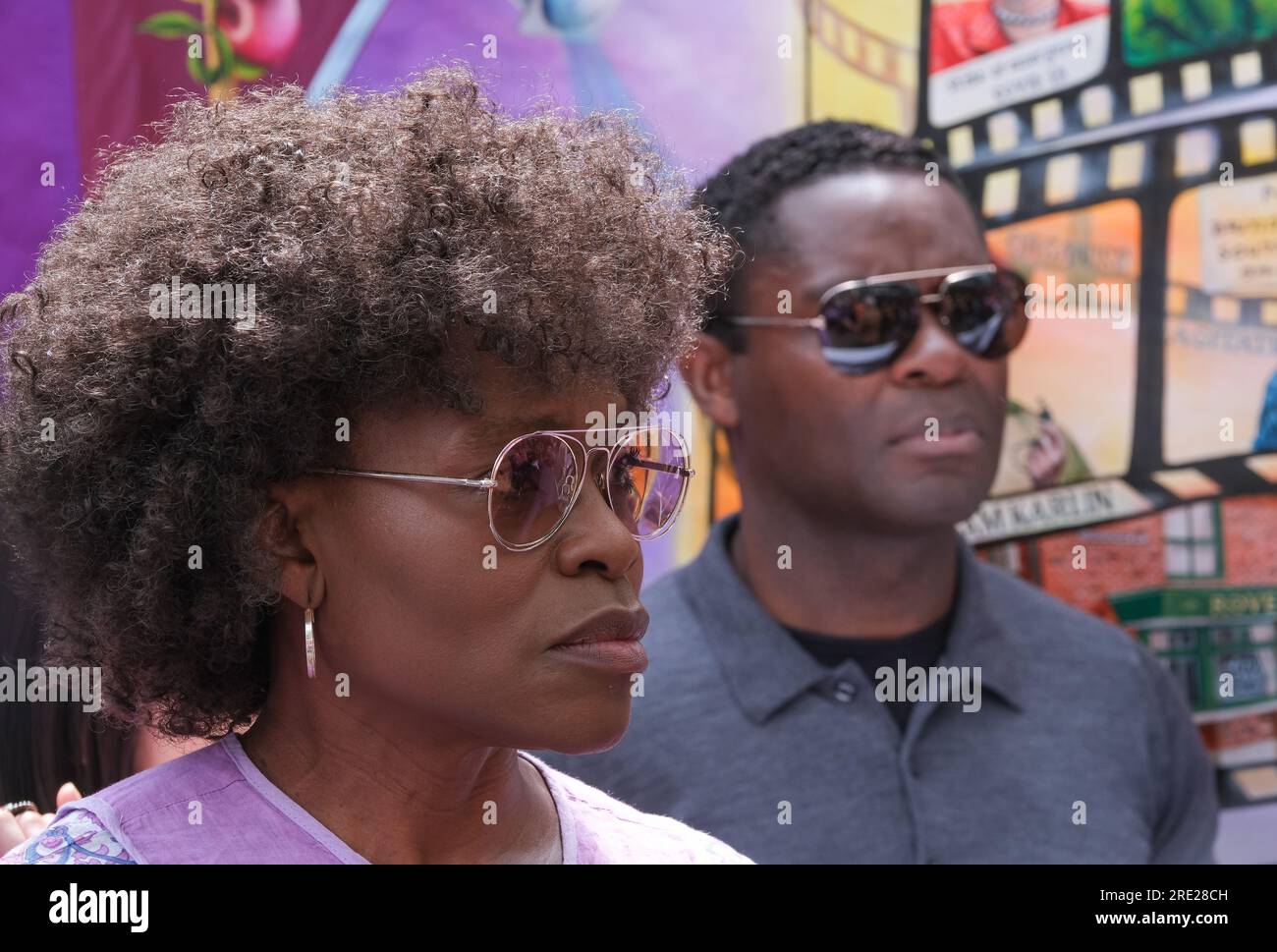 Actors protest hi-res stock photography and images - Alamy