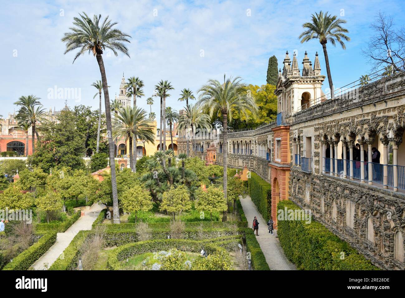 Colorful building seville hi-res stock photography and images - Alamy