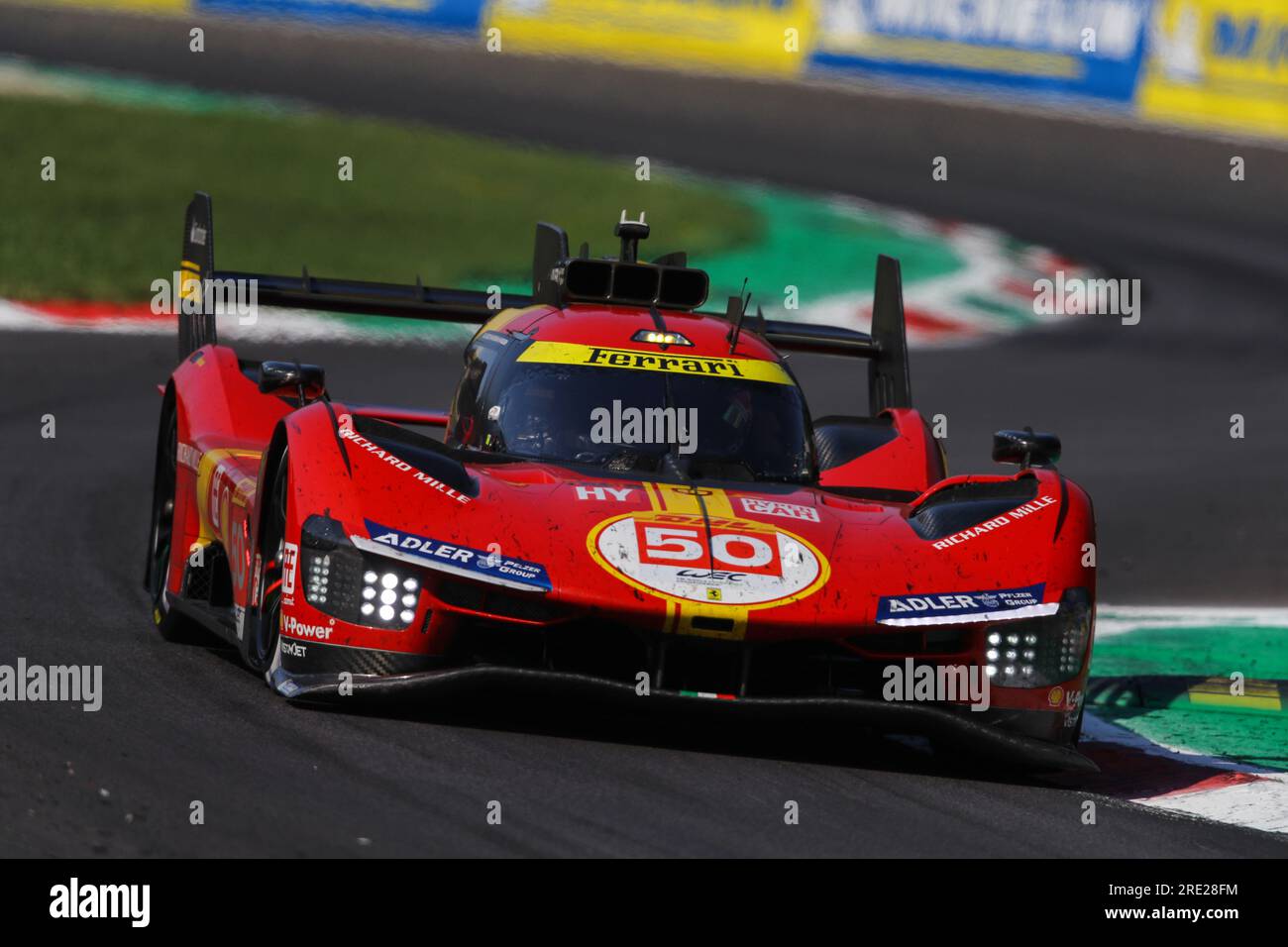 FERRARI AF CORSE, Ferrari 499p, Fuoco A. Molina M. Nielsen N. on track ...