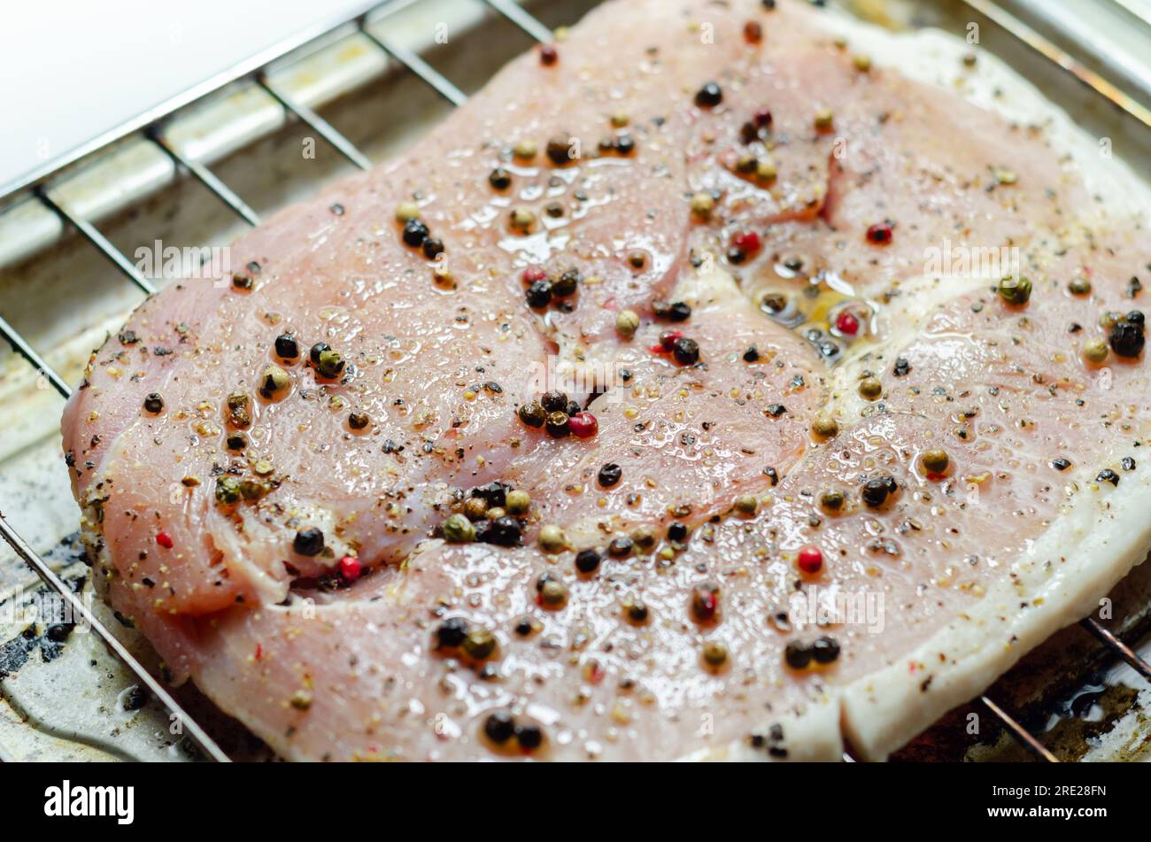 Raw gammon steak hi-res stock photography and images - Alamy