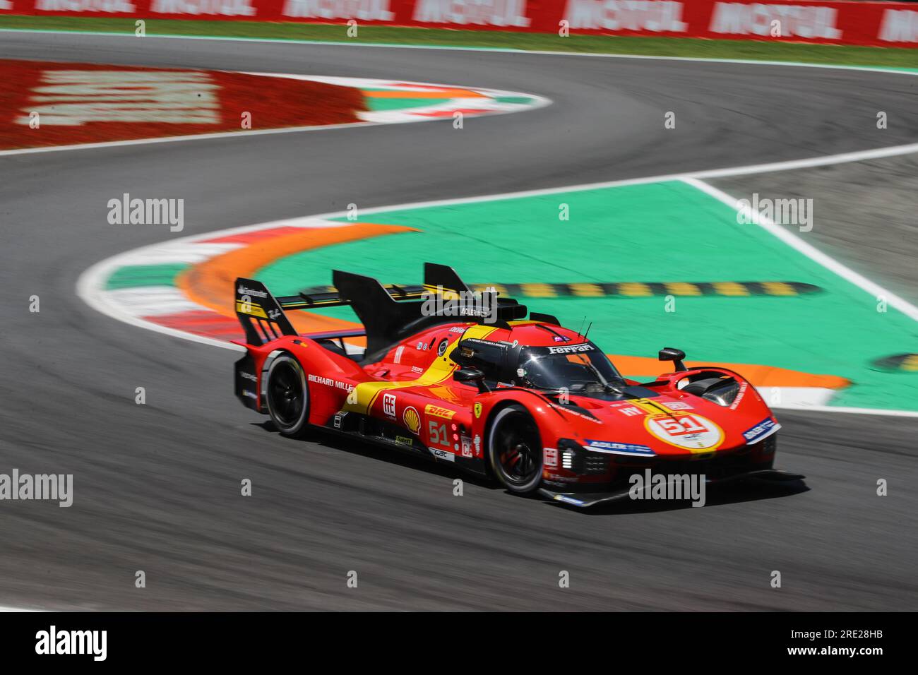 FERRARI AF CORSE, Ferrari 499p, Pier Guidi A. Calado J. Giovinazzi A ...