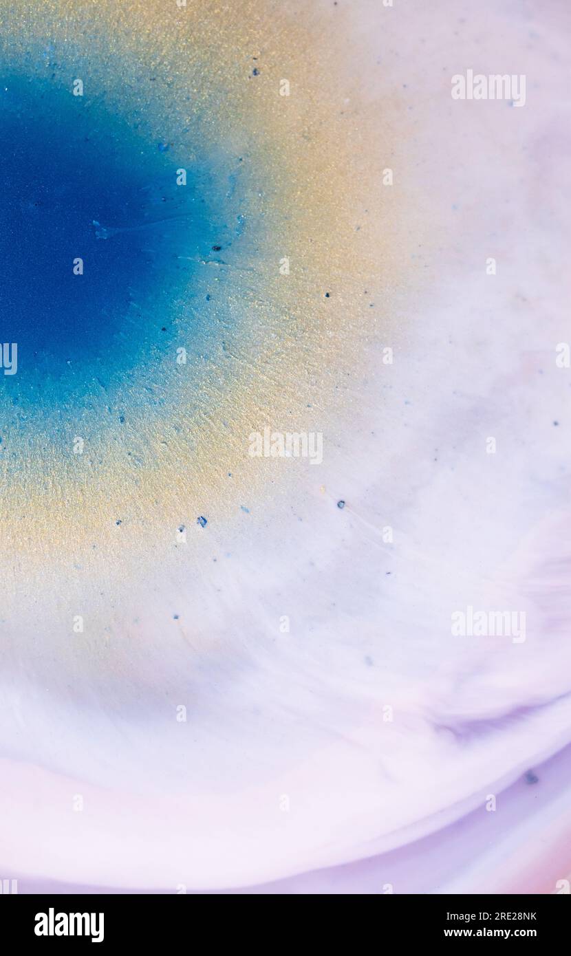 Abstract created using the technique of liquid acrylic. Abstract ...