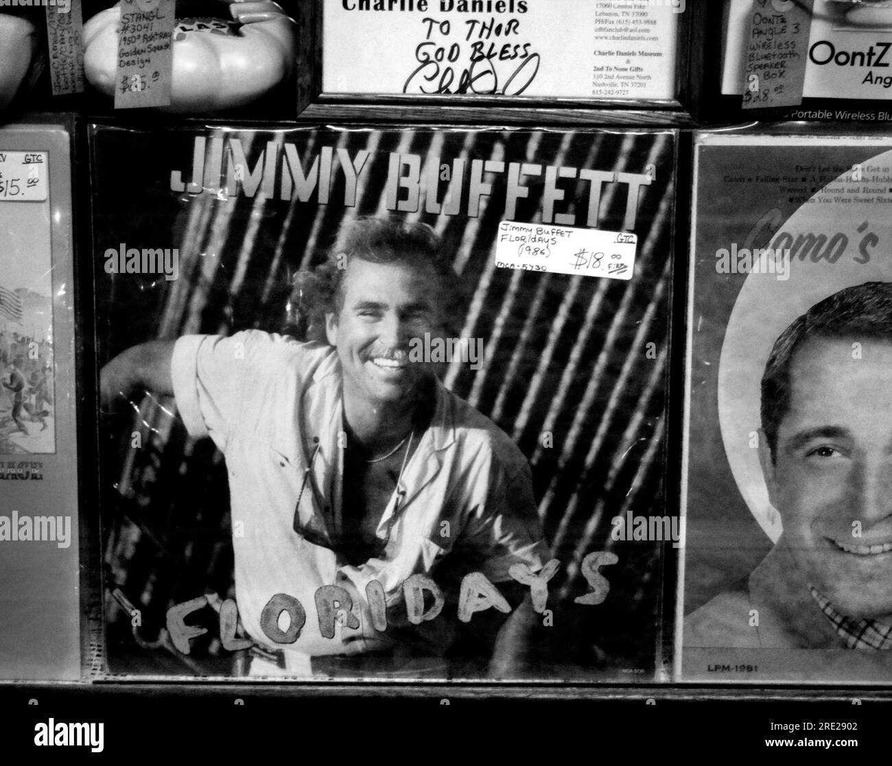 Jimmy buffett Black and White Stock Photos & Images - Alamy