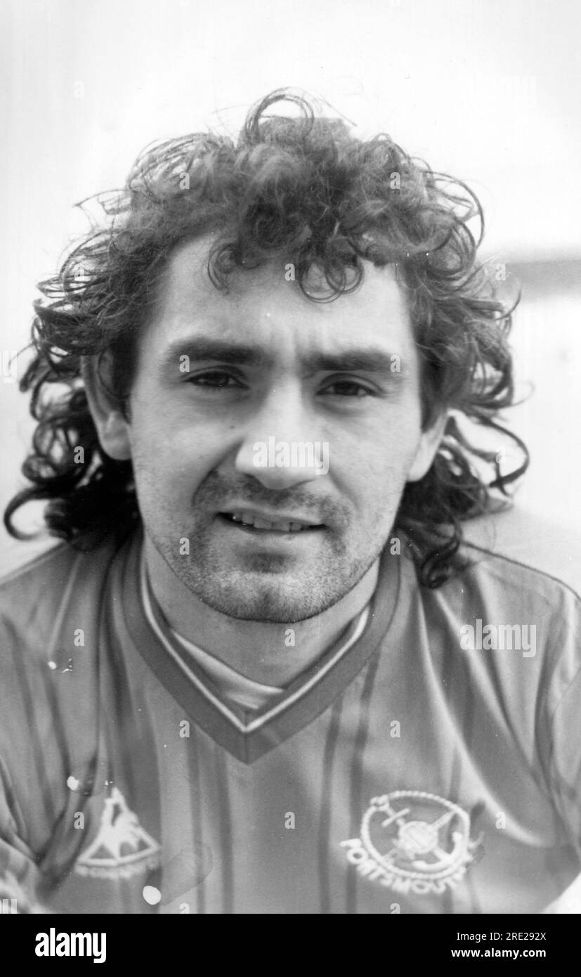 DAVE BAMBER, PORTSMOUTH FC. 1984. PIC MIKE WALKER 1984 Stock Photo - Alamy