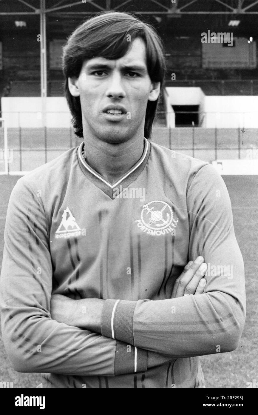 MARK HATELEY, PORTSMOUTH FC, 1983 PIC MIKE WALKER 1983 Stock Photo - Alamy