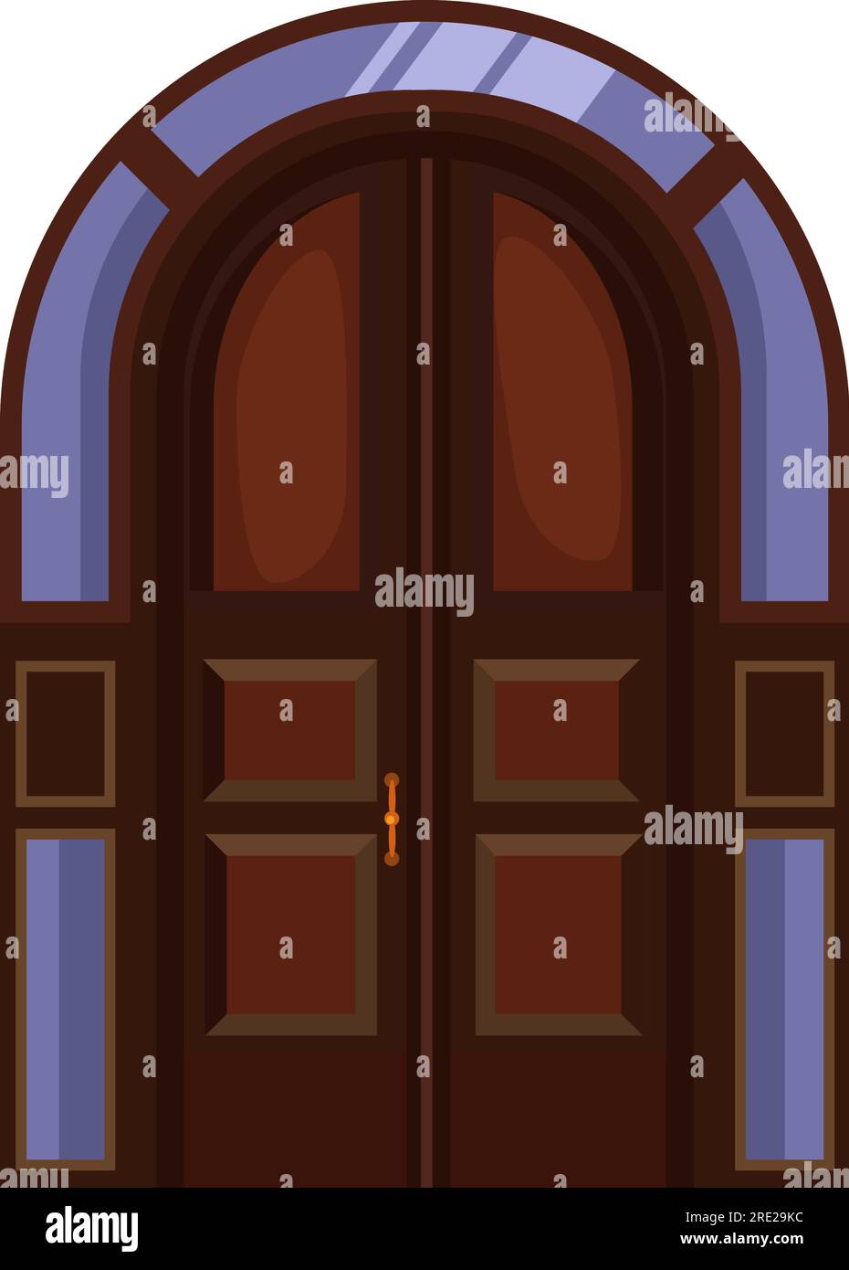 Arched double door Stock Vector Image & Art - Alamy Arched double door Stock Vector Image & Art - Alamy