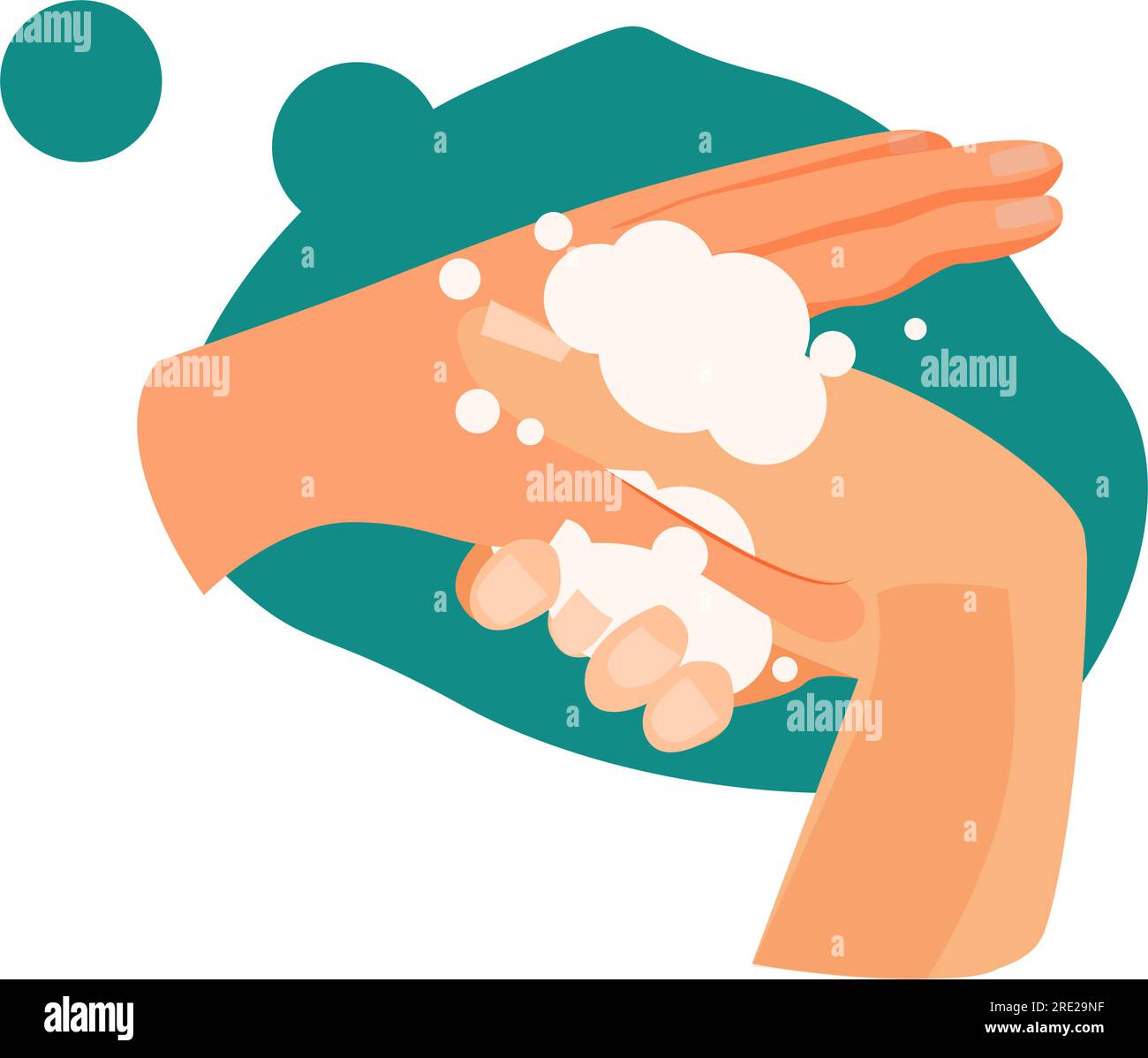 Finger washing illustration Stock Vector Image & Art - Alamy