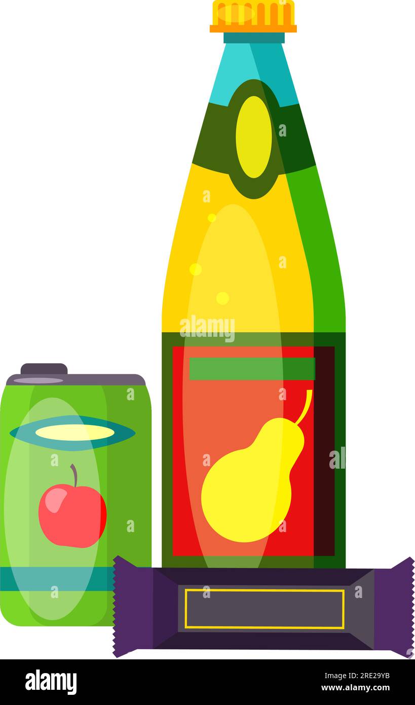 Soda and chocolate bar Stock Vector Image & Art - Alamy