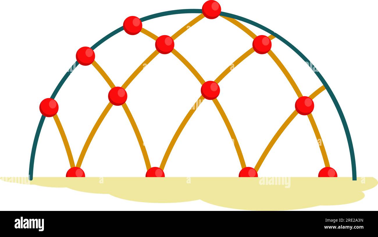 Climbing dome vector Stock Vector Image & Art - Alamy