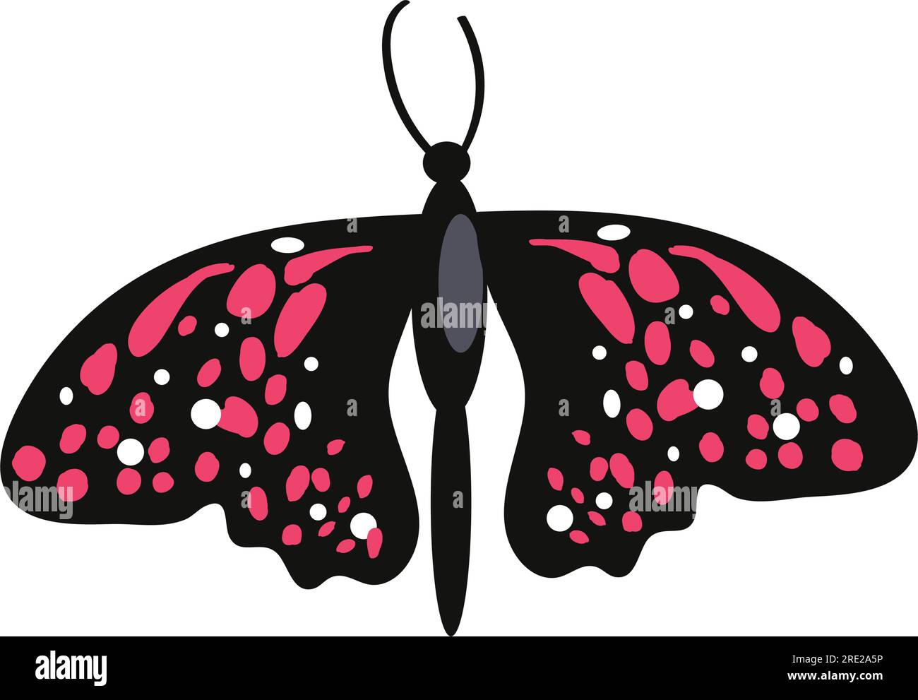 Swallowtail butterfly isolated vector Stock Vector Image & Art - Alamy