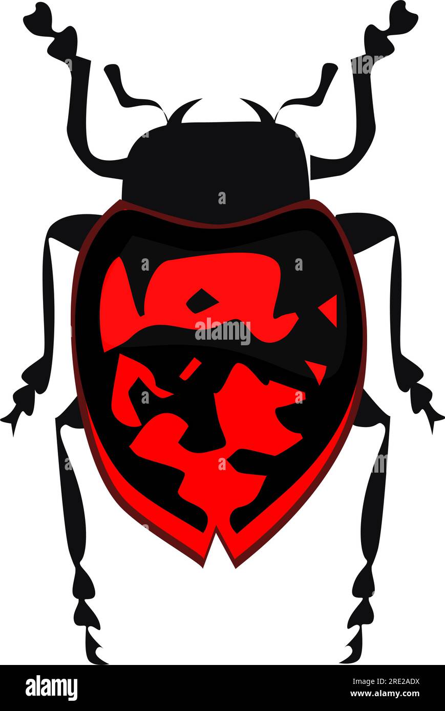 Firebug isolated vector Stock Vector Image & Art - Alamy