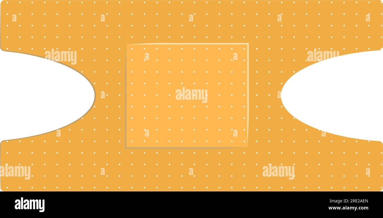 Injury tape plaster flat Stock Vector Images - Alamy