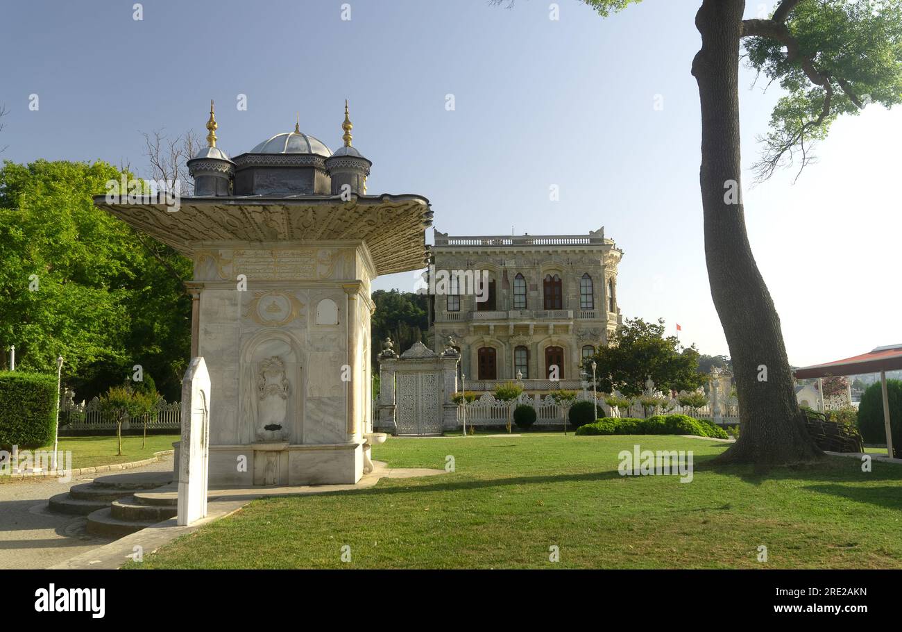 Kucuksu Palace in Beykoz, Istanbul City, Turkey Historical Building ...