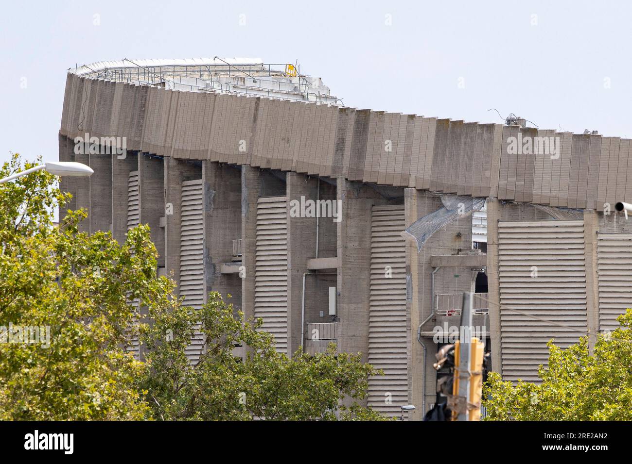 Barcelona, Spain - 22nd July 2023: A general view of the Spotify Camp ...