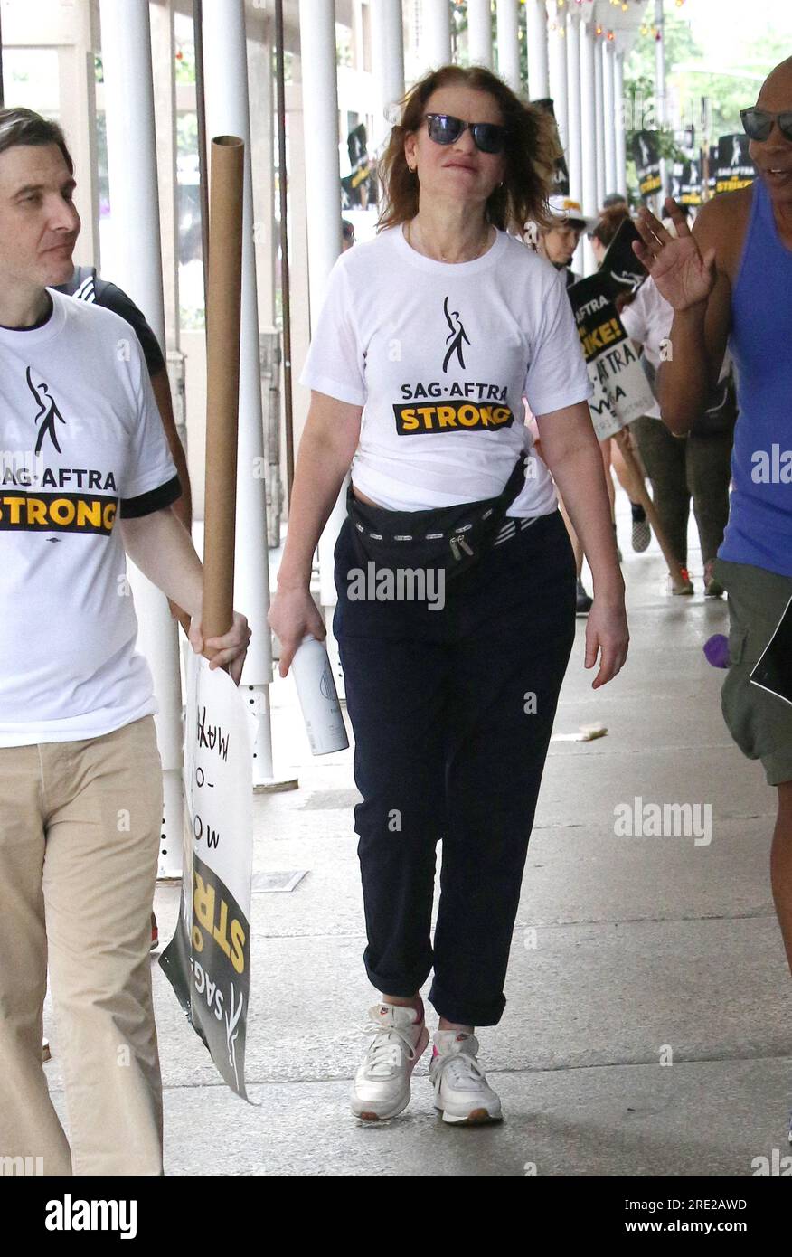 New York, NY, USA. 24th July, 2023. Sandra Bernhard seen at the SAG ...