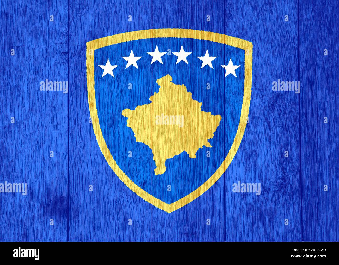 Kosovo Flag Logo