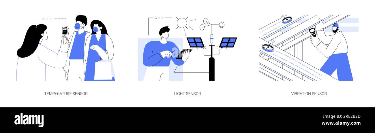 Use of sensors abstract concept vector illustrations Stock Vector Image & Art - Alamy