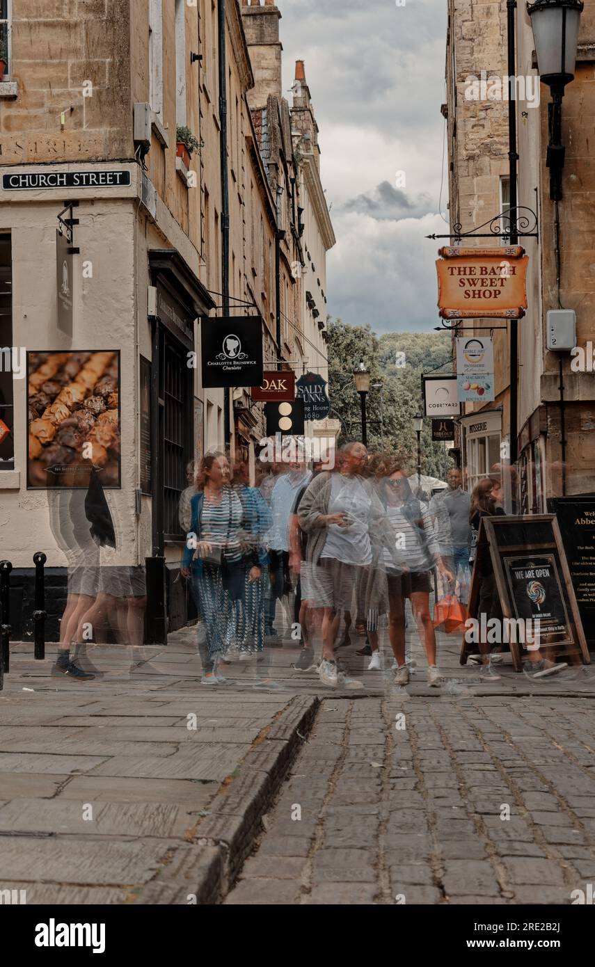 summer in bath Stock Photo - Alamy
