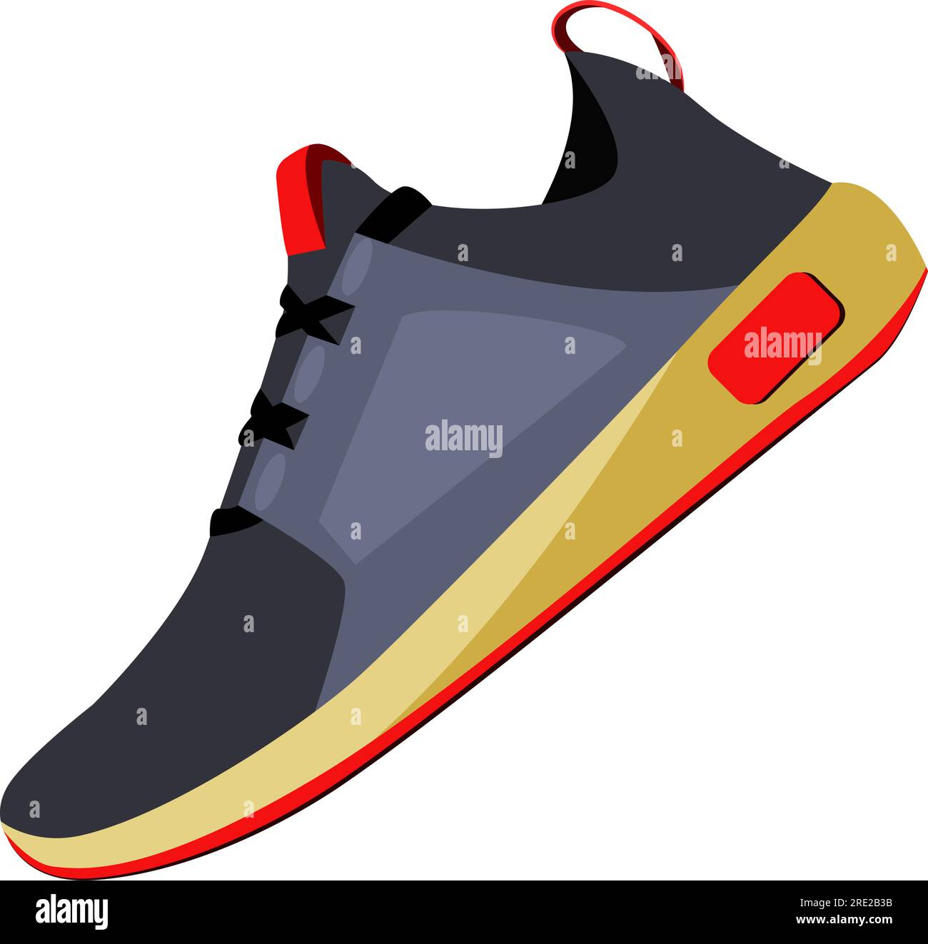 Comfort shoe for running Stock Vector Image & Art - Alamy