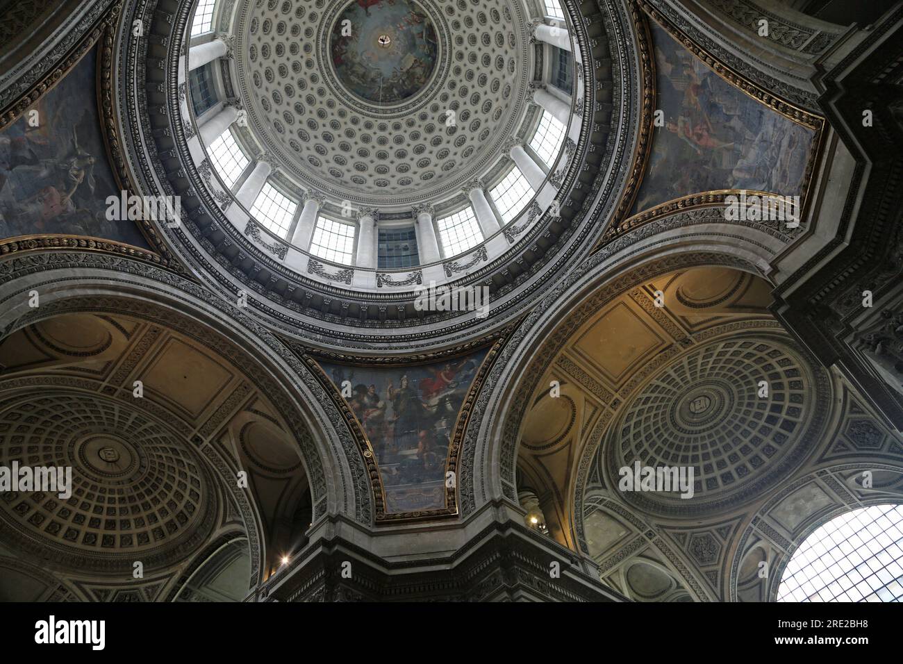 Three domes - Pantheon - Paris, France Stock Photo - Alamy
