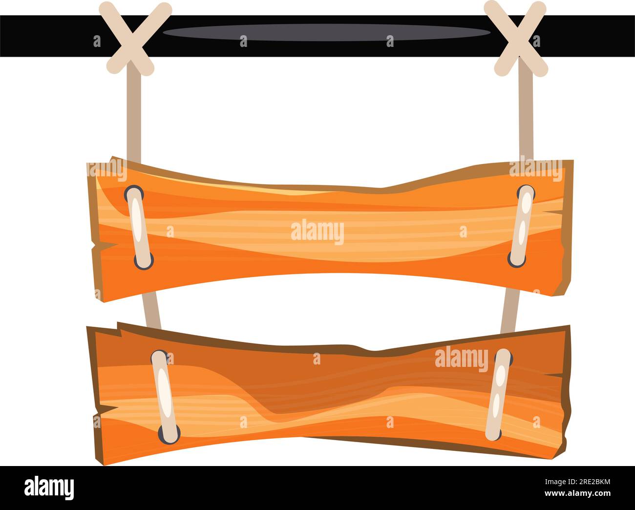 Pale wooden signboard illustration Stock Vector Image & Art - Alamy